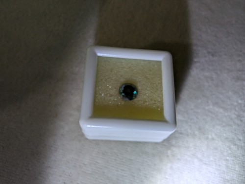 1.02Ct Natural Round Cut Fancy Green Moisannite Diamond i1 | eBay