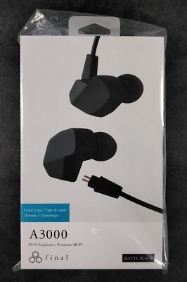 FINAL Audio A3000 In-Ear Hi-Res Headphones High Precision Earphones IEM Earbuds | eBay
