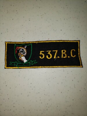 K0856 Vietnam Era Khmer Cambodia Royal Army 537 Combat Battalion IR12T ...