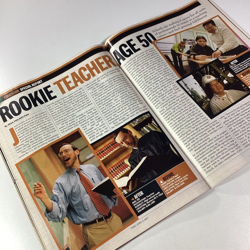 Time Magazine 2001 Global Warming Yugoslavia Israel Oscars Pee-Wee ...