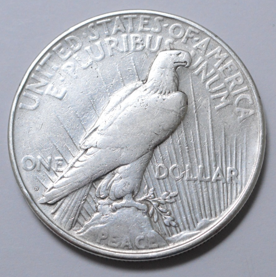 1922-D Peace Dollar Superb Silver US Coin, $1.00, NO RESERVE Price ! | eBay