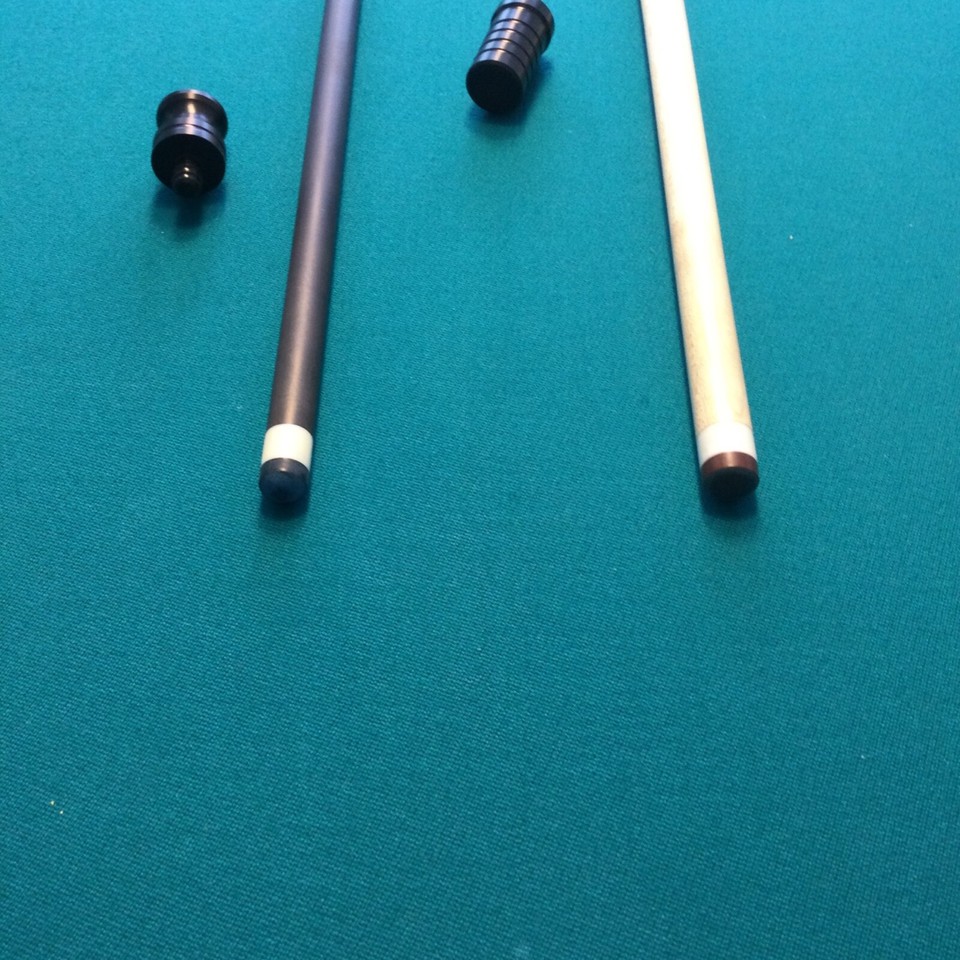 MEZZ AVANT CUE -LIGHT BLUE W/CUETEC CYNERGY 12.5 MM CF SHAFT +HEAVY ...