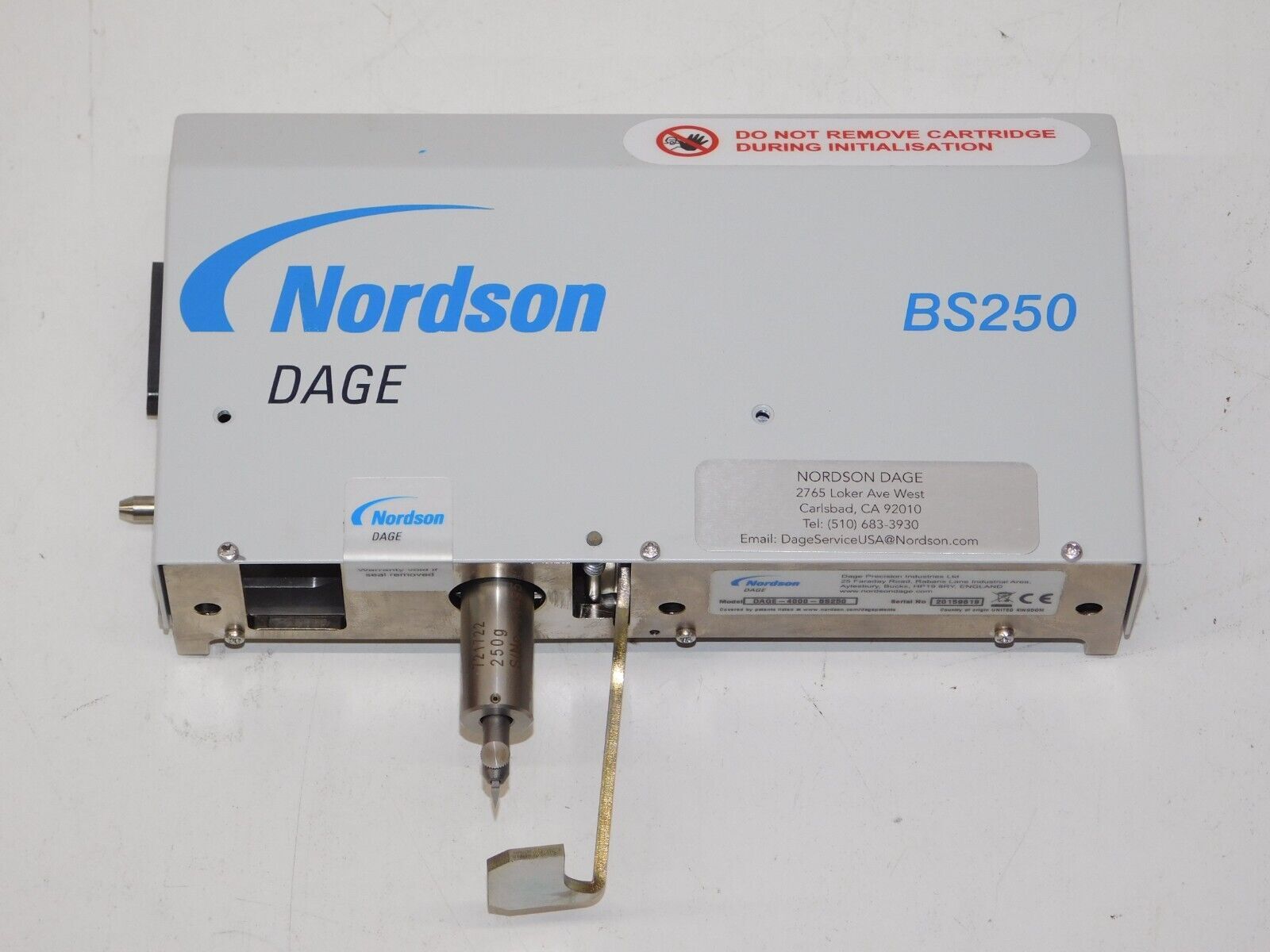 Nordson DAGE 4000-BS250 Cartridge Shear Ball Linear Load Cell ...