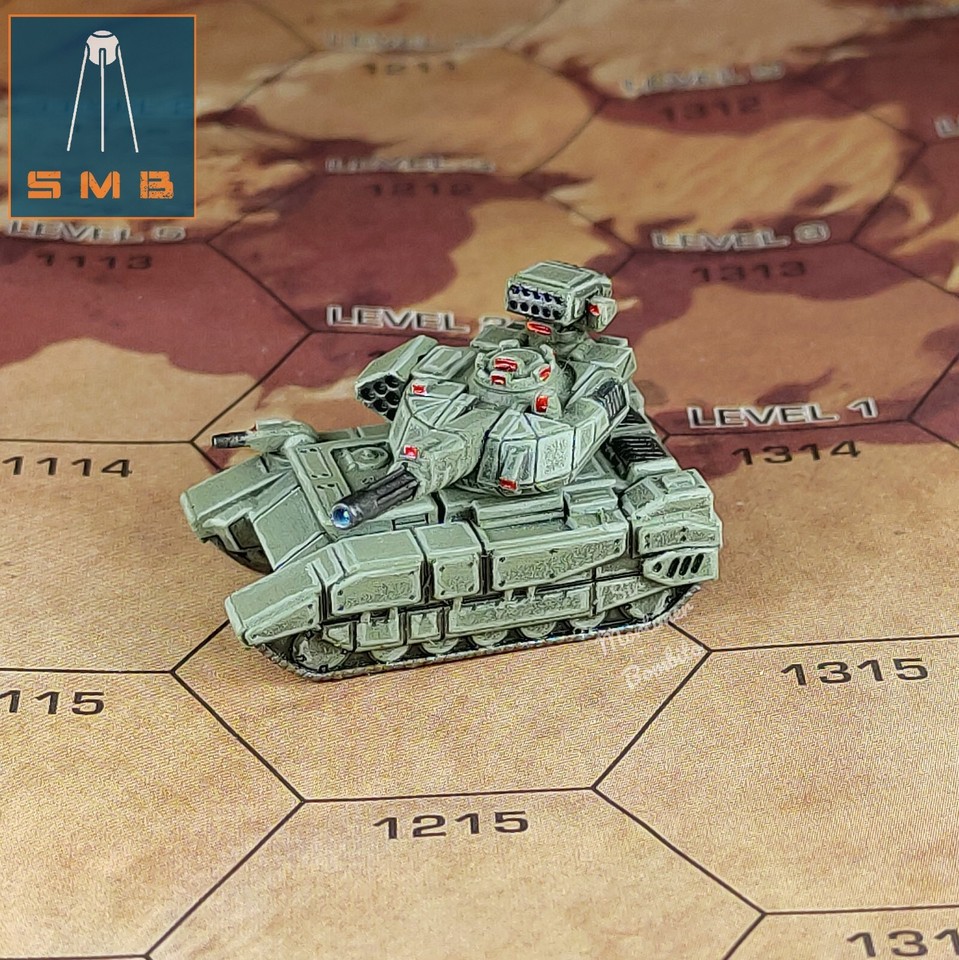 Manticore Heavy Tank Mini MWO Mech Miniature Compatible with Battletech ...