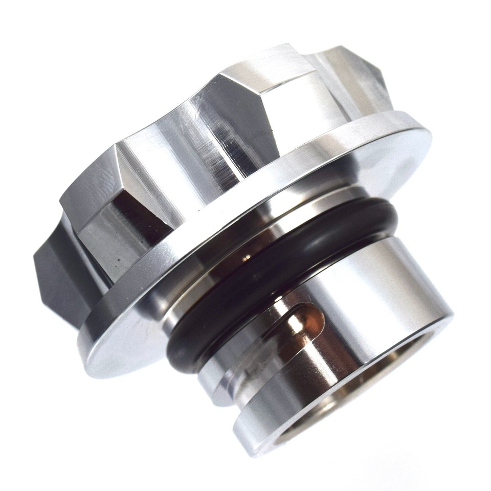 Chrome Oil Cap Filler Racing Aluminum Fits LS1 Silver Emblem 350HP ...