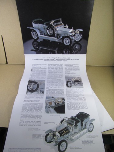 319U Vintage Folding Franklin Mint Rolls Silver Ghost 1:24 By American ...