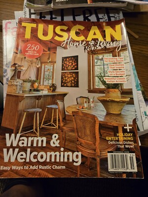 4 Home Decor Magazines - 2 Cottages Magazines, Tuscan + Modwrn ...