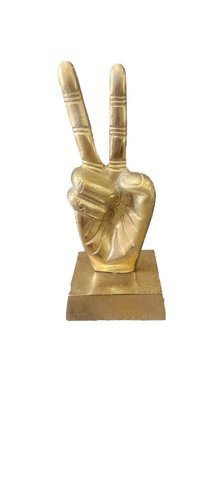 Peace Sign American Sign Language ASL Sculpture | eBay