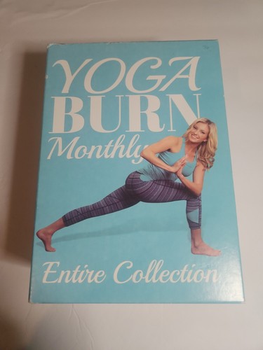 Yoga Fitness DVD Lot, featuring various titles, Yoga burn monthly ...