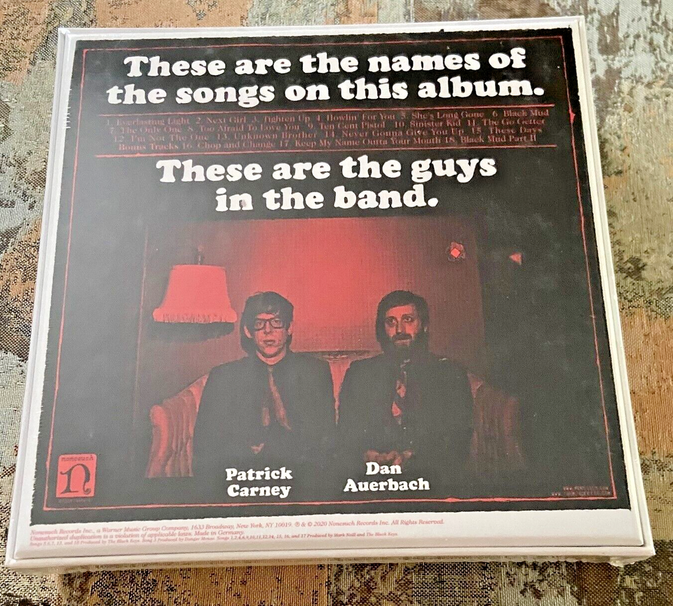 THE BLACK KEYS 'Brothers' 2020 SEALED Nine 7” Records Limited Edition ...