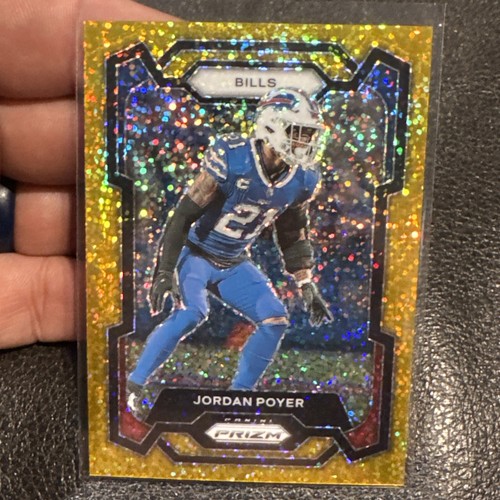 2023 Panini Prizm #31 Jordan Poyer Gold Sparkle #/24 Buffalo Bills | eBay