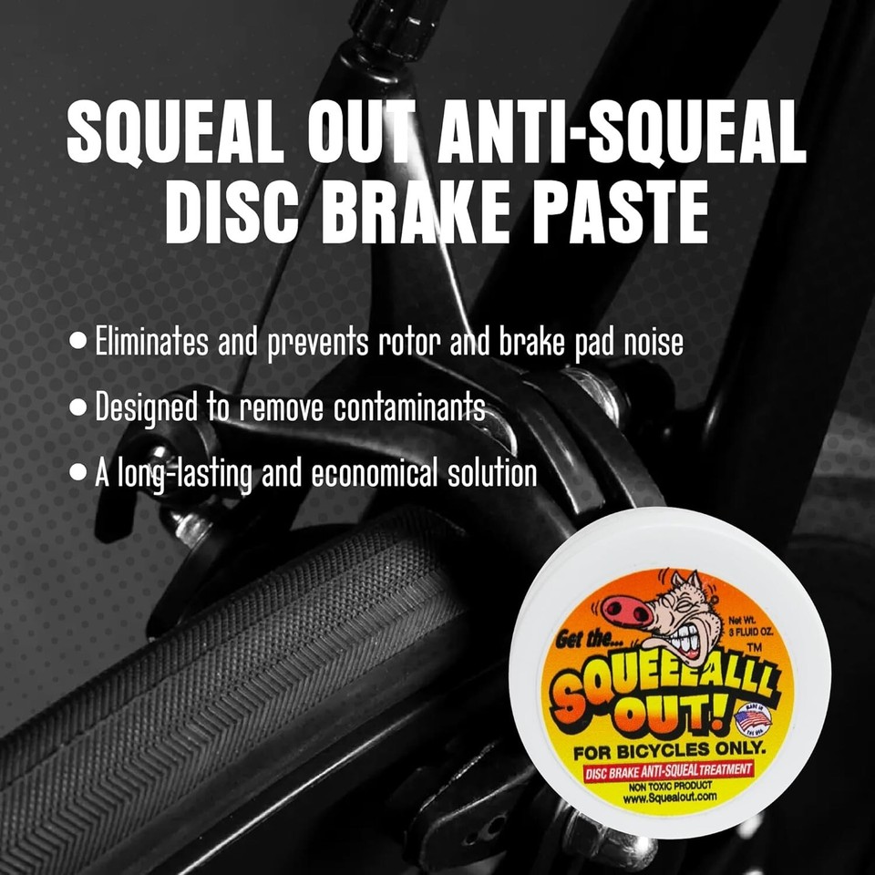 Anti-Squeal Disc Brake Paste, Brake Lubricant, 3 oz Jar | eBay