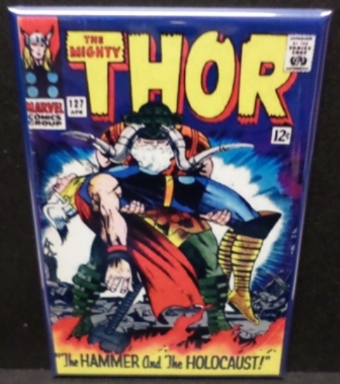 Thor #127 Marvel Comic Book Cover 2"x3" Refrigerator Locker MAGNET FREE ...