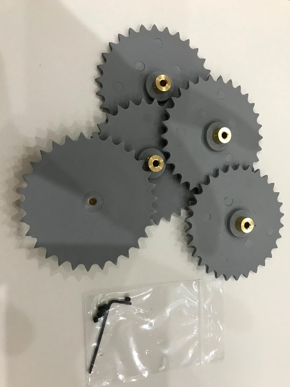 Plastic Chain & Cogs / Sprockets Model Making Educational Hobbyists ...