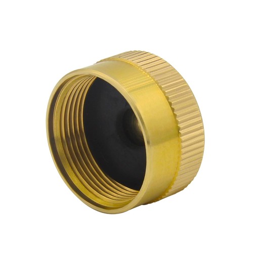 Solid Brass Refill 1 LB Propane Cylinder Cap Camping Gas Tank Caps ...