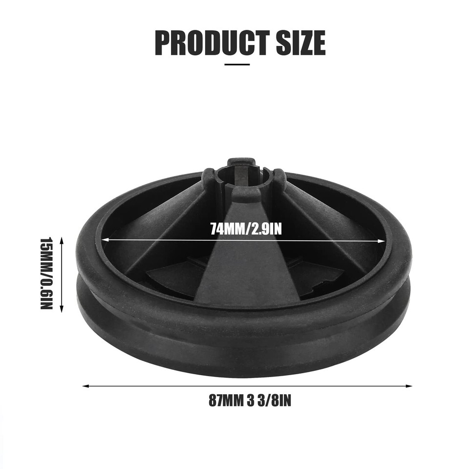 Garbage Disposal Splash Guards, 3 3/8 Epdm Rubber Drain Insert for ...
