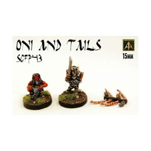 Alternative Armies Sengoku Mini 15mm Oni and Tails Pack New | eBay