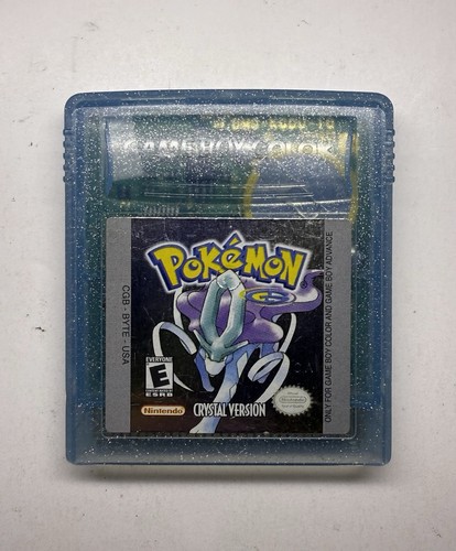 Pokemon Crystal Version - Nintendo GameBoy Color - Authentic - New ...