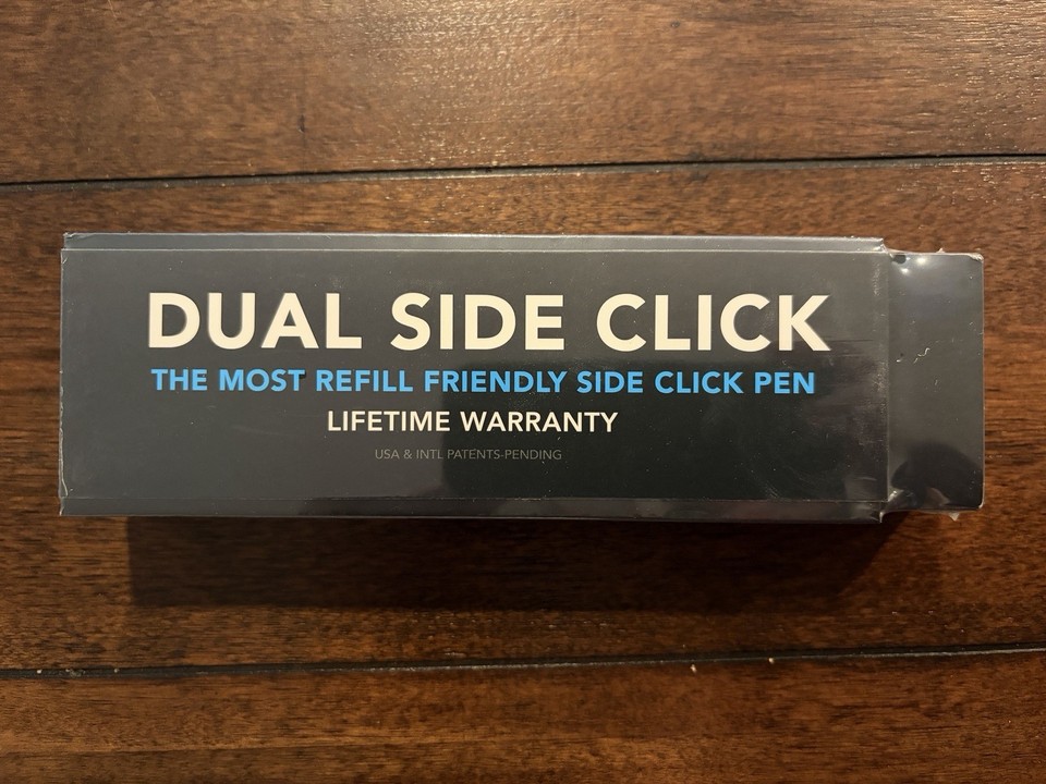 BIg Idea Design Dual Side Click Pen - Brass - New/Unopened | eBay