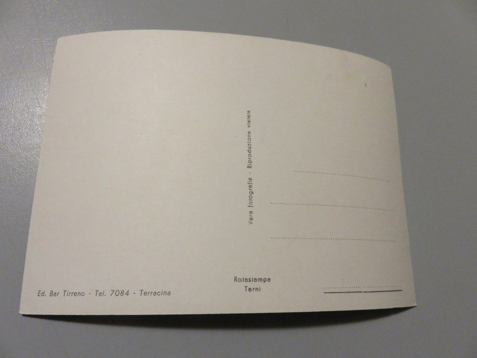 CP Vintage Postcard TERRACINA Panorama Never Shipped 60/70s | eBay