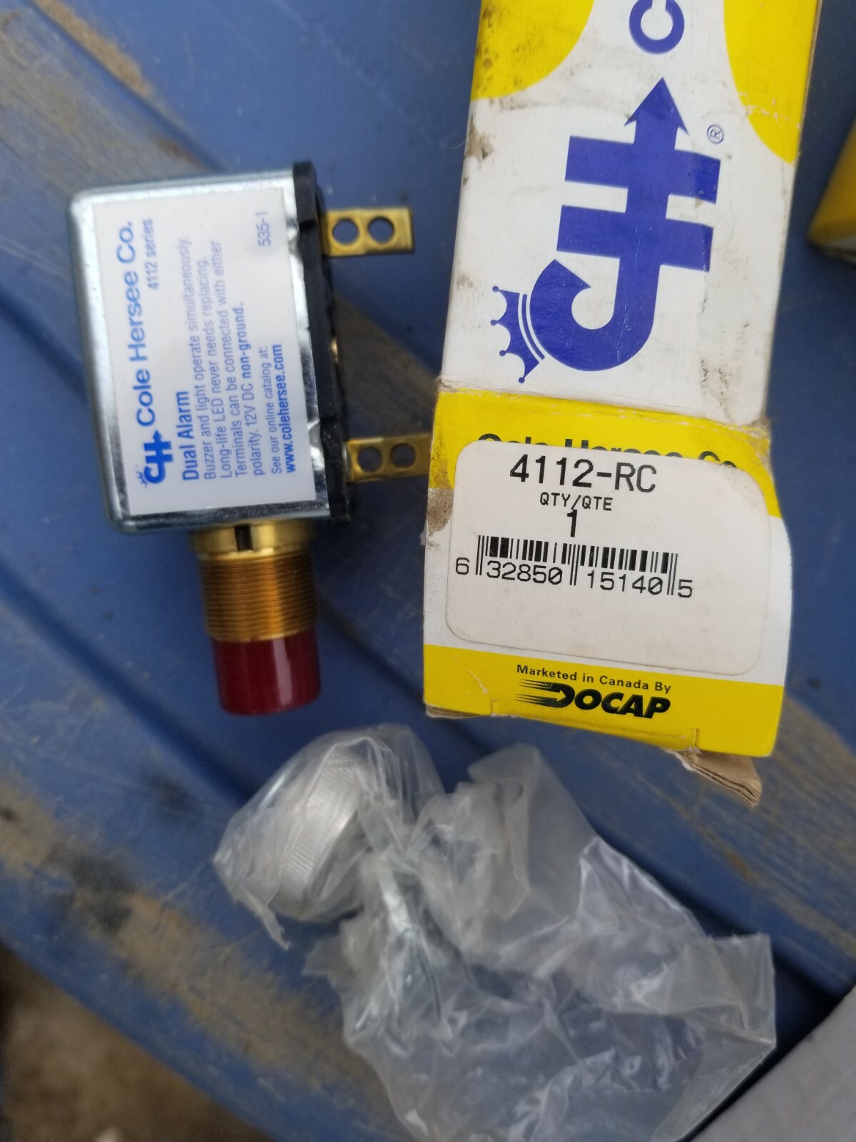 Cole Hersee 4112-RC Buzzer with Pilot Light (Dual Alarm 12V). | eBay