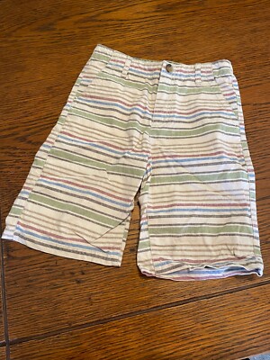 Crazy 8 striped shorts size 8 multicolor | eBay