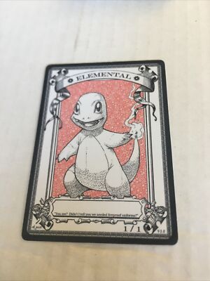 MTG 1x RK Post Elemental Token 1/1 V1.0 Charmander Pokemon | eBay