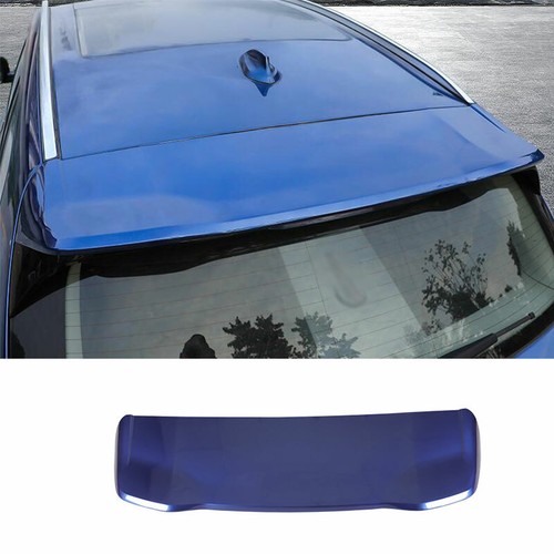 Fit For BMW X3 G01 2018 2019 2020 2021 ABS Blue Roof Boot Spoiler Wing ...