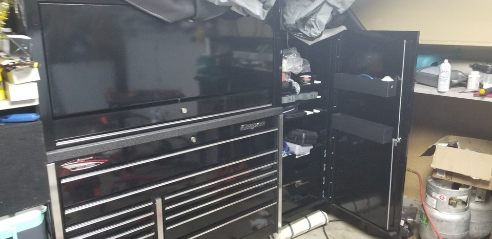 Snap-on Krl722 w/ top hutch & side locker set will not separate kit. | eBay