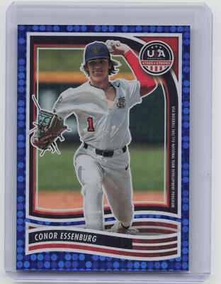 2024 Panini Stars & Stripes #165 Conor Essenburg Blue Disco #075/149 | eBay