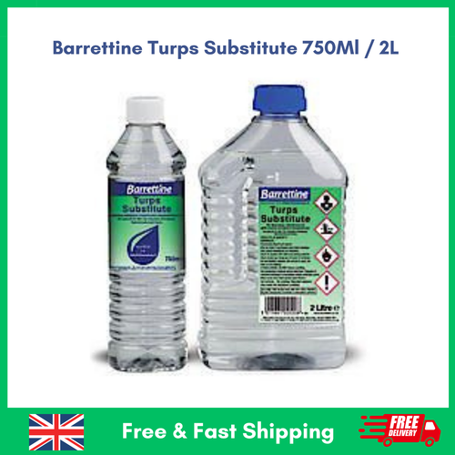 Barrettine Turps Substitute 750Ml 2L for thinning oil based paints ...