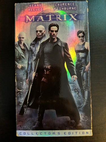 The Matrix (VHS, 1999 Collectors Edition) 1st movie 90s Scifi *BUY 2 GET 1 FREE* 85391698531 | eBay