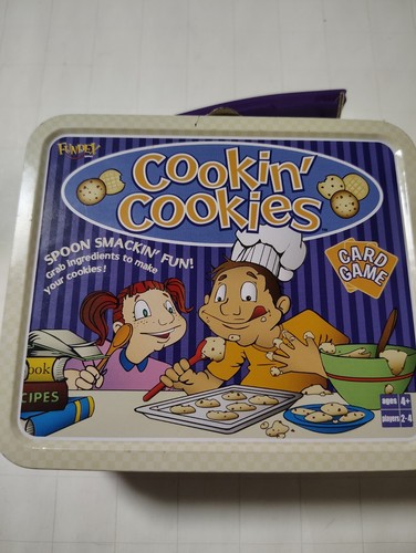 Cookin' Cookies Card Game in Tin Mini Lunch Box-Only 2 Spoons | eBay