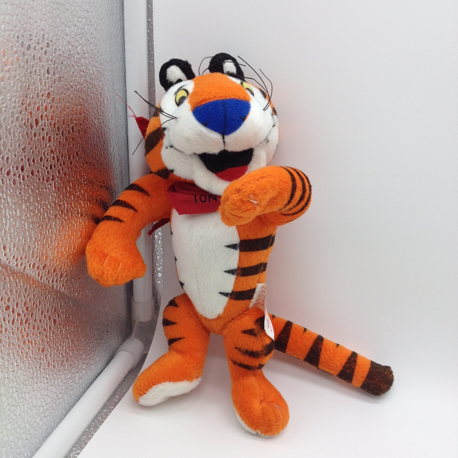 Vintage 1997 Tony The Tiger 8" Stuffed Plush Toy Kellog's Frosted ...