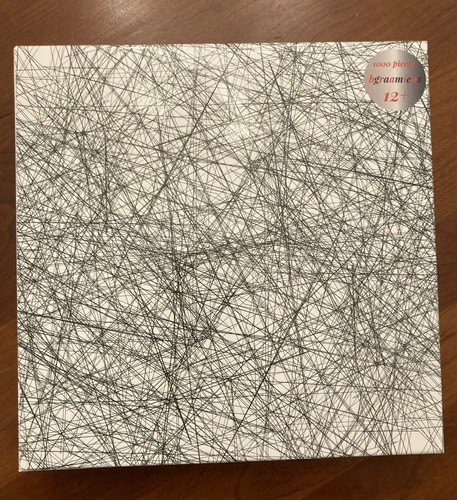 Bgraamiens THE LINES Challenging Difficult 1000 Piece Jigsaw Puzzle ...