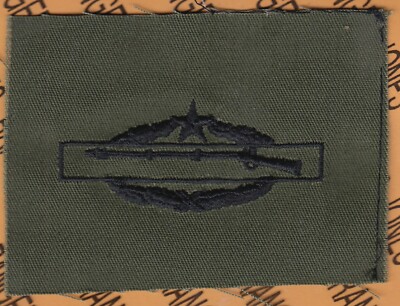 US Army CIB Combat Infantrymans Badge 2nd Award OD Green BDU cloth ...