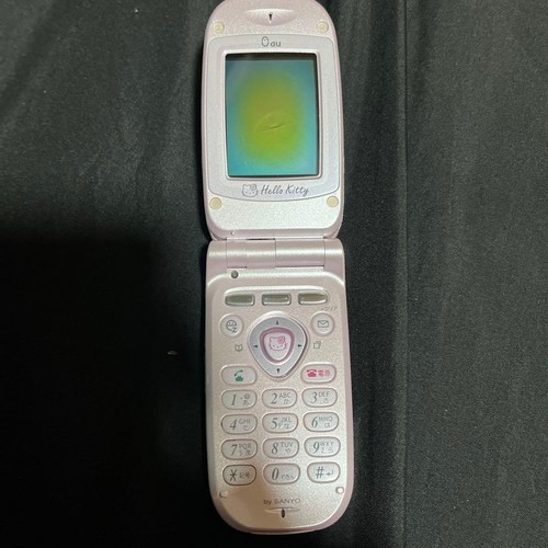 Hello Kitty CDMA One Flip Phone Pink AU Limited Model – Screen Issues ...