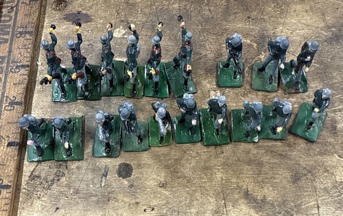 30mm SAE Union S.Africa WWII Infantry Military Figures painted Army VTG ...