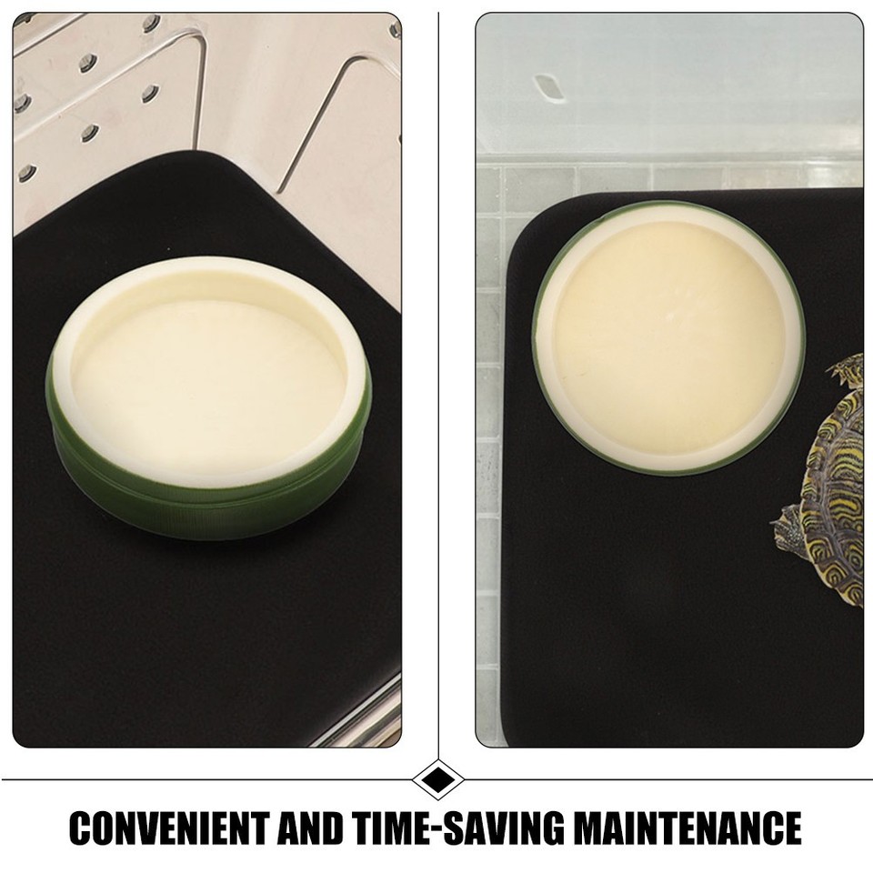 Reptile Food Water Bowl Reptile Turtle Lizard Food Bowl Drinking Bowl ...