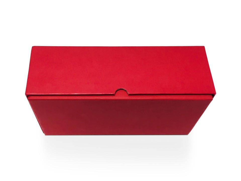 50 Square Cent Coin Tubes w Red Storage Box Long Term Penny Roll Holder ...