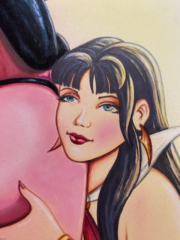 Vampirella, Sketch Blank Cover + Original Art | eBay