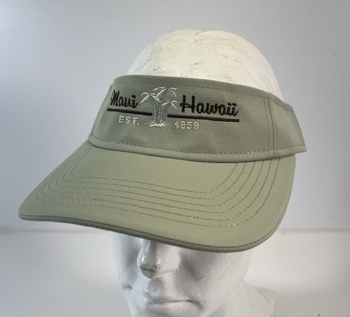 NWT Ouray Performance Visor Maui Hawaii Desert Sage Adjustable Hat Cap ...