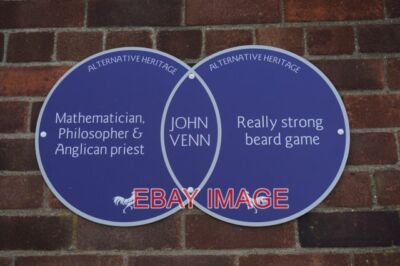 PHOTO ALTERNATIVE HERITAGE BLUE PLAQUE TO JOHN VENN NEXT TO DRYPOOL ...