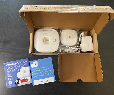 Chamberlain MYQ-G0401-ES MyQ Wireless Smart Garage Hub and Controller ...