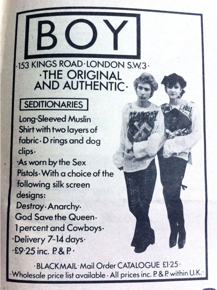 VINTAGE 80s BOY SEDITIONARIES SEX PISTOLS ANARCHY IN THE UK VINTAGE 80s BOY SEDITIONARIES SEX PISTOLS ANARCHY IN THE UK