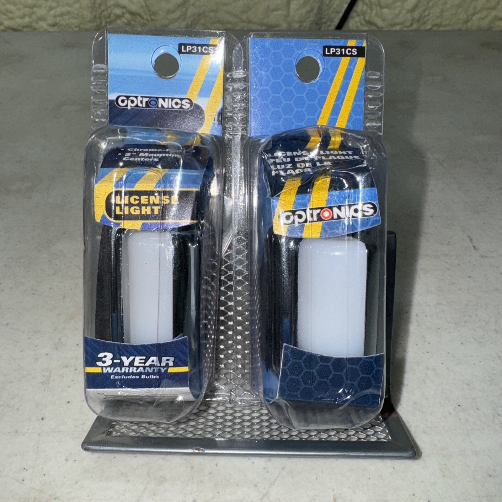 2pcs Optronics LP31CS Chrome Mini License Plate Light Assembly | eBay