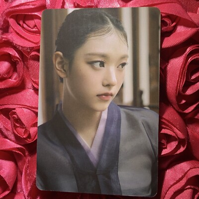 HAERIN NEWJEANS Korean Edition Celeb K-POP Girl Photo Card Hanbok Dress ...