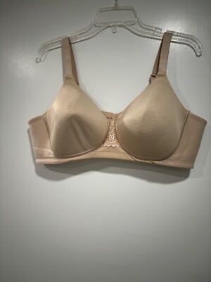 Vanity Fair BEIGE Beauty Back Smoothing Wirefree Bra, US 44B 71380 | eBay