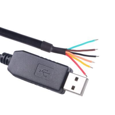 USB a TTL 3v3 6 Pin Header Debug Console Serial Cable End FTDI Chip (3 ...