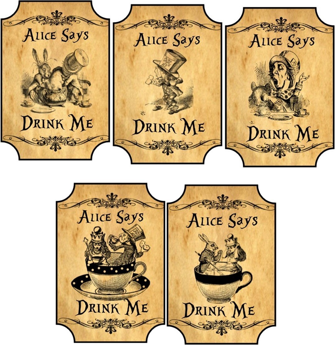 Drink Me Alice In Wonderland